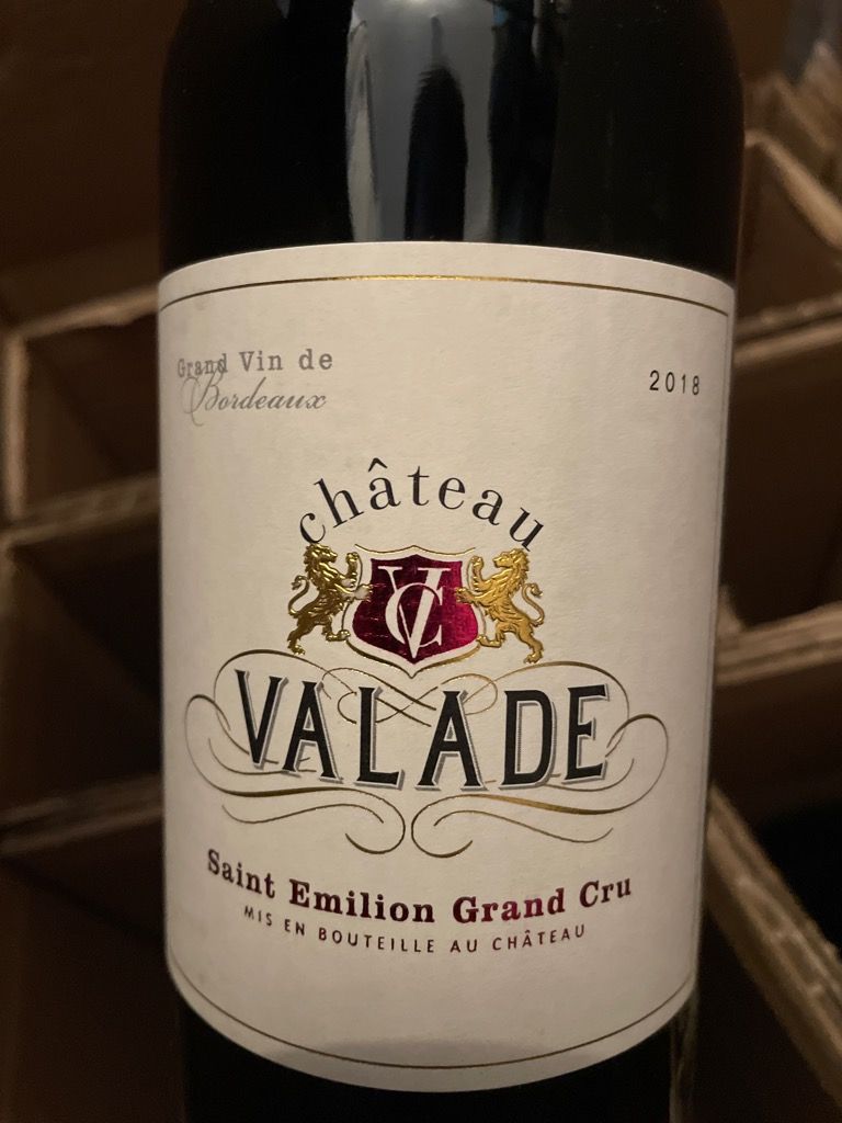 2018 Château Valade, France, Bordeaux, Libournais, St. Émilion Grand ...