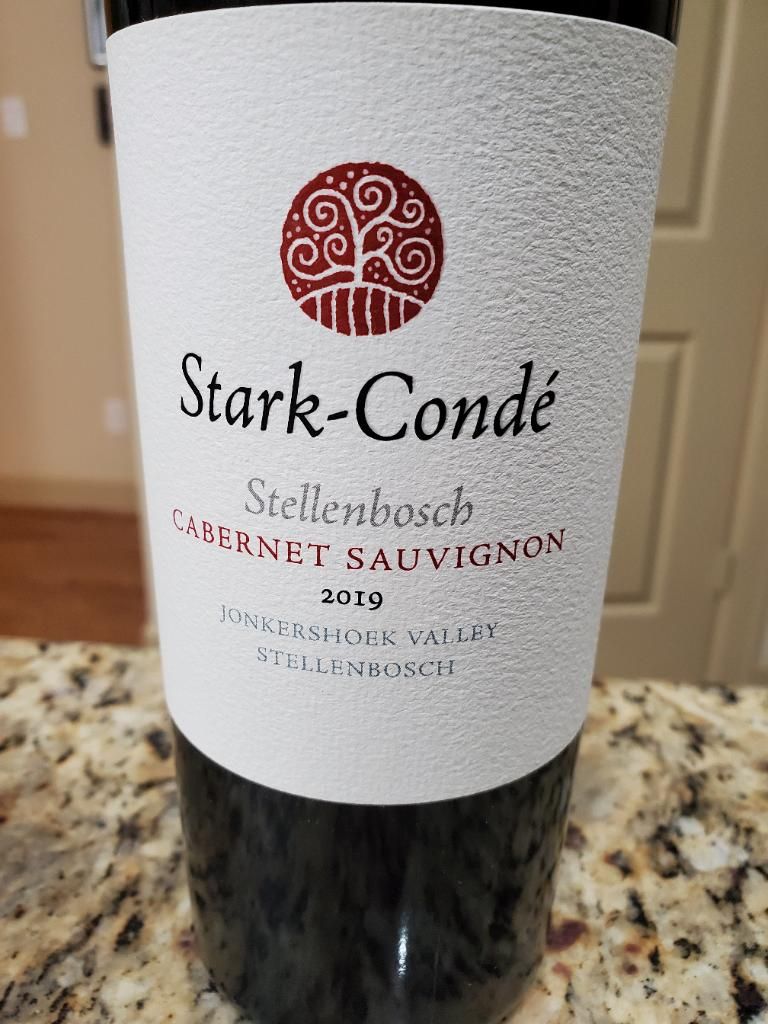 2019 Stark-Condé Cabernet Sauvignon, South Africa, Coastal Region ...