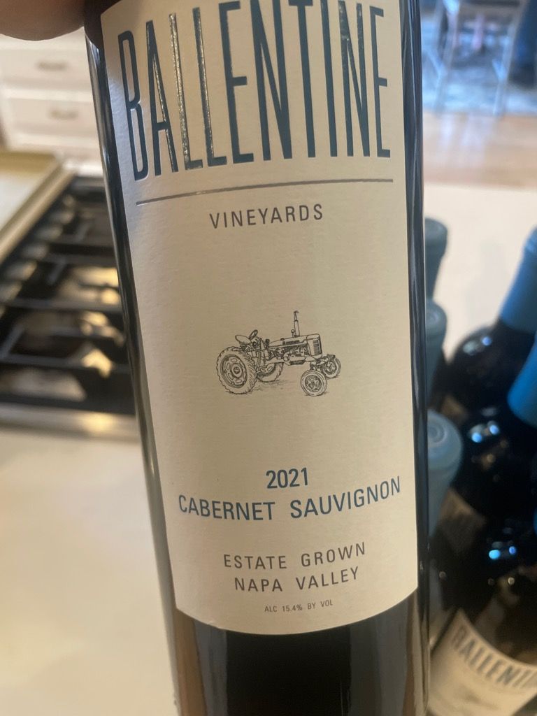 2019 Ballentine Vineyards Cabernet Sauvignon, USA, California, North ...