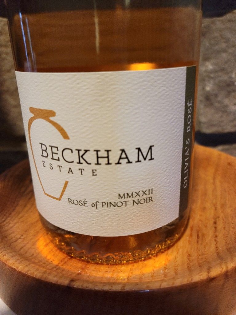 2023 Beckham Estate Vineyard Pinot Noir Olivia's Pinot Noir Rose, USA ...