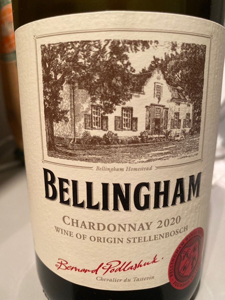 2020 Bellingham Chardonnay The Homestead Series, South Africa, Coastal ...