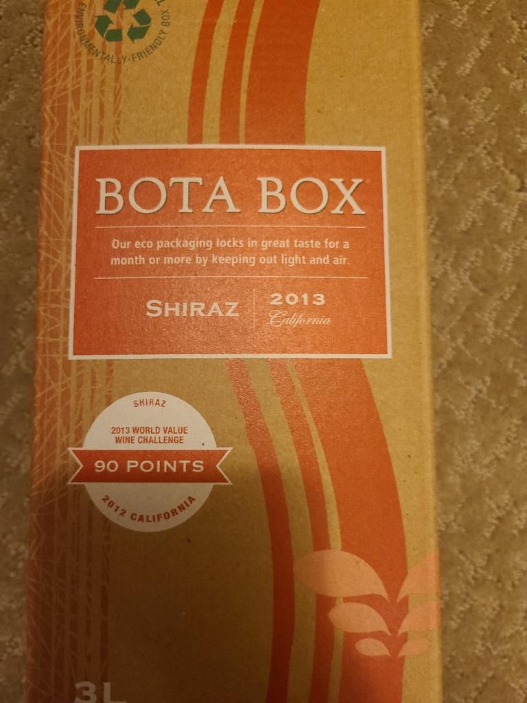 2011 Bota Box Shiraz, USA, California - CellarTracker