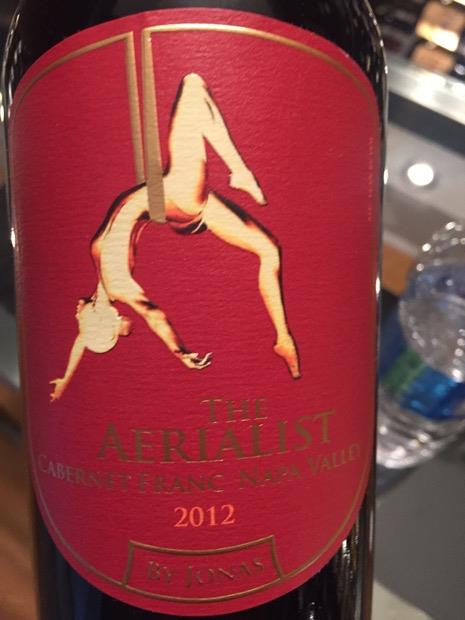 2012 Jonas Cellars Cabernet Franc The Aerialist, USA, California, Napa ...