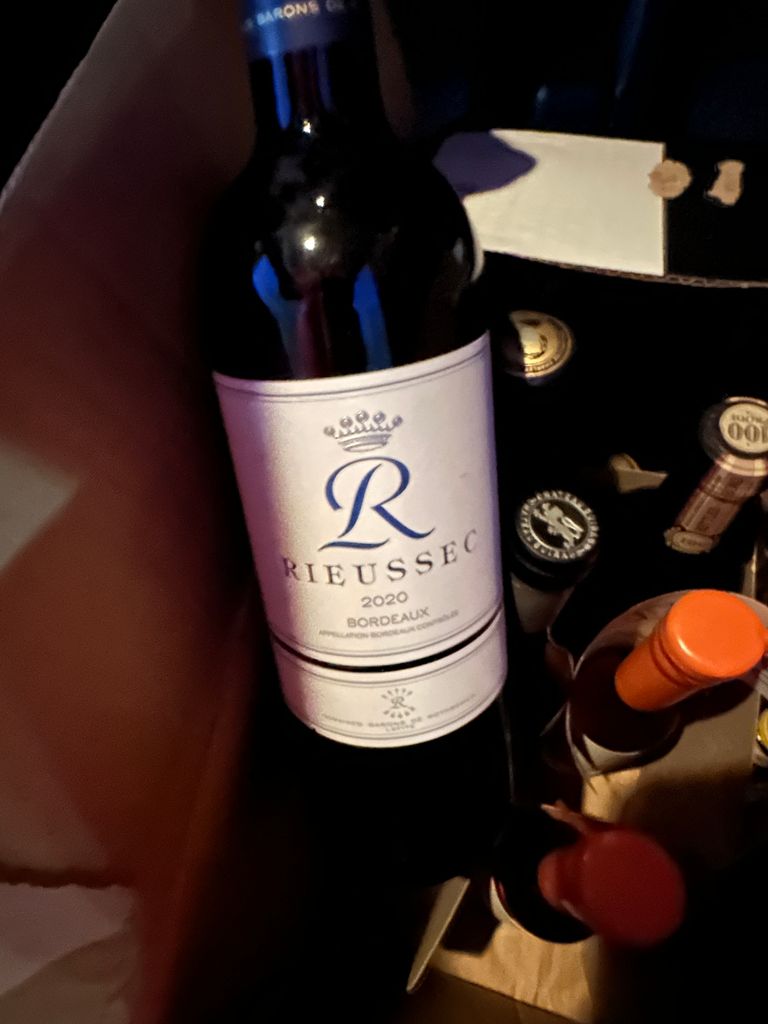 2020 Château Rieussec R, France, Bordeaux - CellarTracker