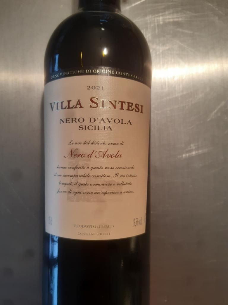 2021 Villa Sintesi Sicilia, Italy, Sicily, Sicilia - CellarTracker