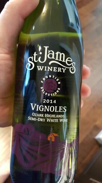 2022 St. James Winery Vignoles, USA, Missouri - CellarTracker