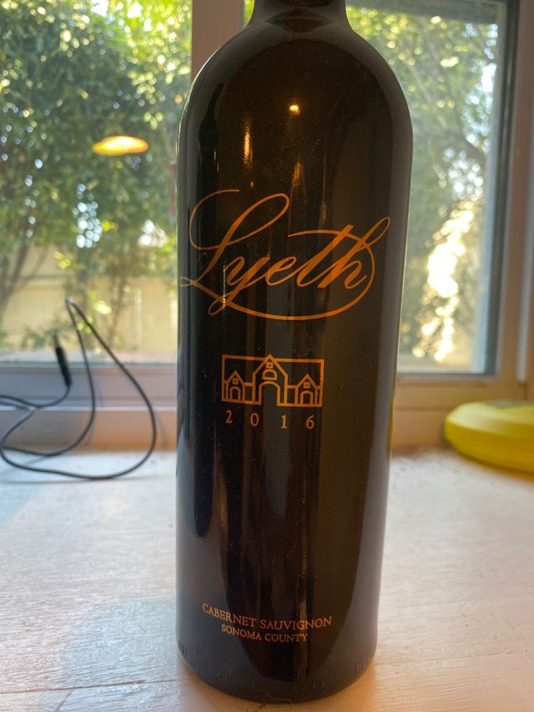 2016 Lyeth Cabernet Sauvignon L de Lyeth, USA, California, Sonoma ...