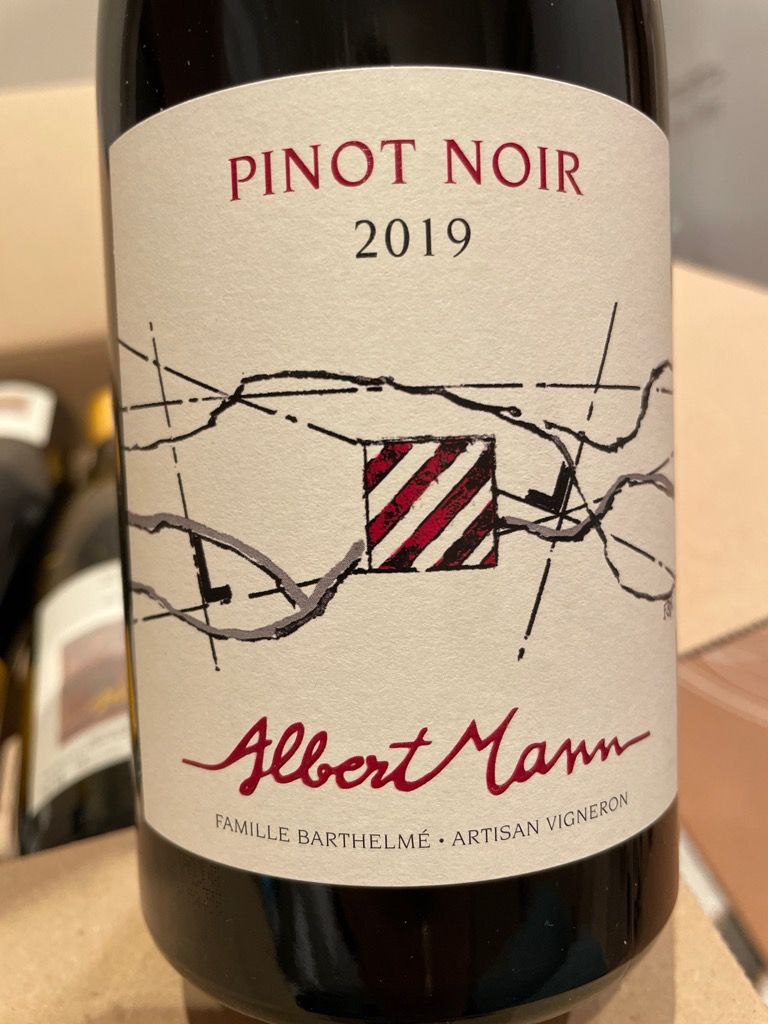 2019 Albert Mann Pinot Noir, France, Alsace - CellarTracker