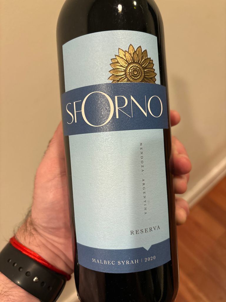 2024 Sforno Reserva, Argentina, Mendoza, Valle de Uco, Gualtallary ...