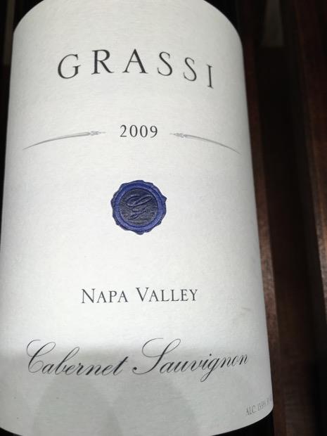 2008 Grassi Family Vineyards Cabernet Sauvignon, USA, California, Napa ...