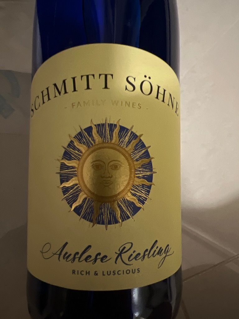 2021 Schmitt Söhne Riesling Auslese, Germany, Mosel Saar Ruwer ...