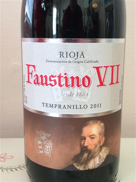 2011 Faustino Rioja Faustino VII, Spain, La Rioja, Rioja - CellarTracker