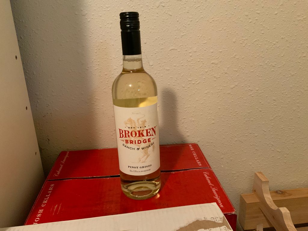 NV Okanagan Cellars Pinot Grigio Broken Bridge Ranch & Winery, Canada ...