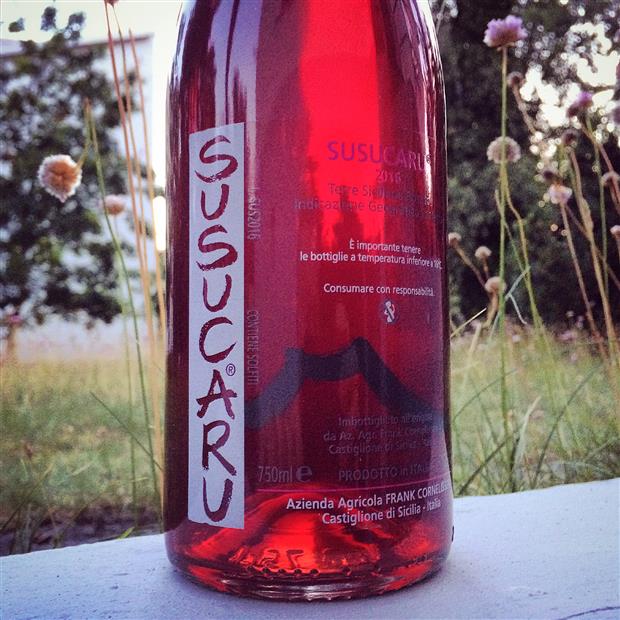 2016 Frank Cornelissen Susucaru Rosato, Italy, Sicily, Terre Siciliane ...