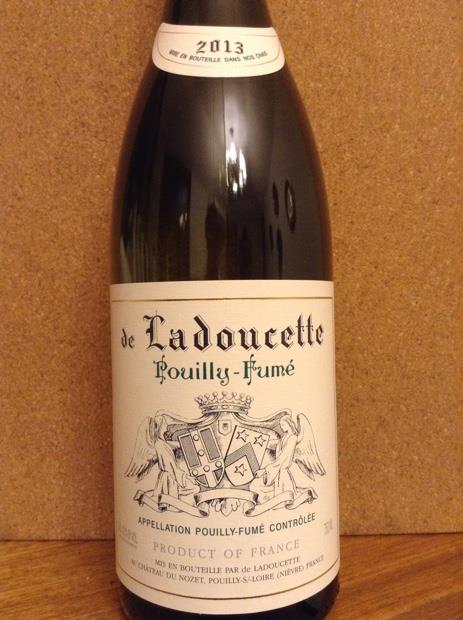 2013 de Ladoucette Pouilly-Fumé, France, Loire Valley, Upper Loire ...