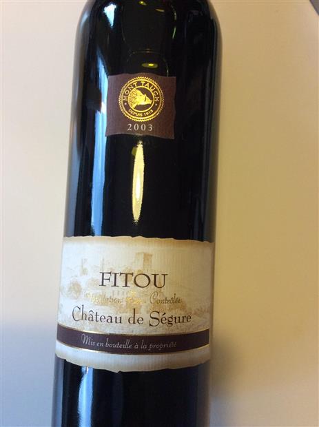 1997 Château de Ségure Fitou, France, Languedoc Roussillon, Languedoc ...