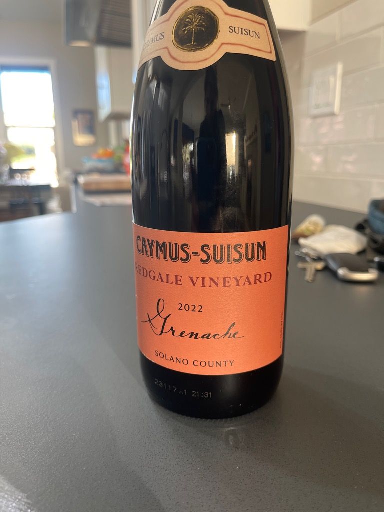 2022 Caymus-Suisun Grenache Redgale Vineyard, USA, California, North ...