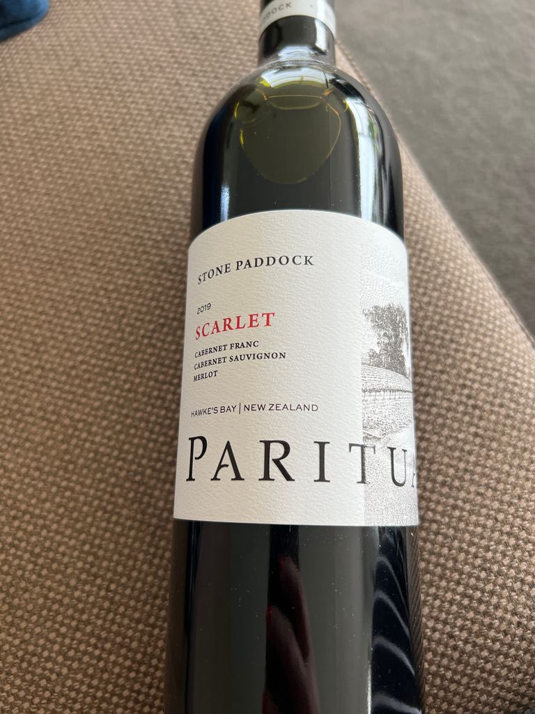 2020 Paritua Vineyards Stone Paddock Scarlet, New Zealand, North Island ...