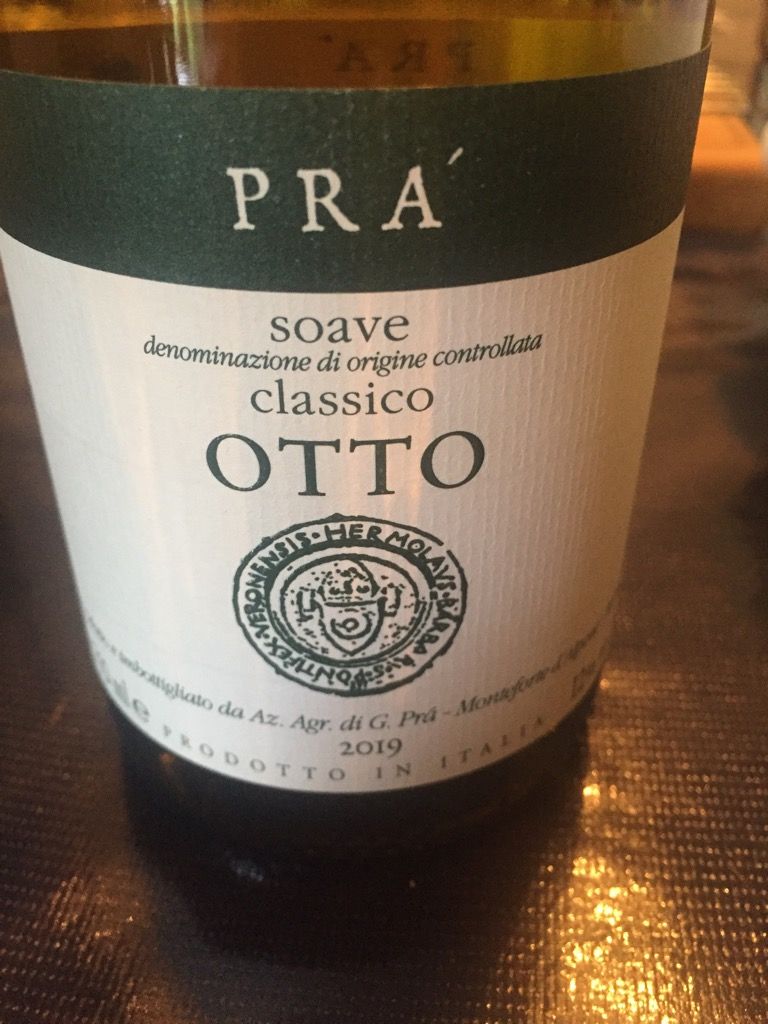 2019 Azienda Agricola Prà Soave Classico Otto, Italy, Veneto, Soave ...