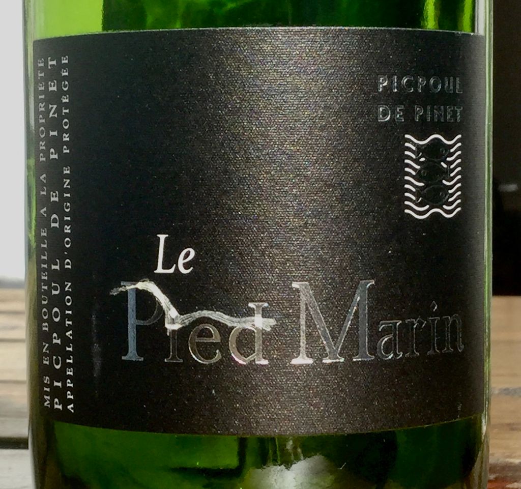 2019 Le Pied Marin Picpoul de Pinet, France, Languedoc Roussillon ...