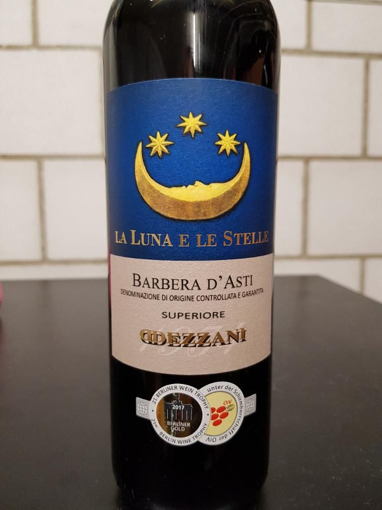 2019 Dezzani Barbera d'Asti Superiore La Luna e le Stelle, Italy ...