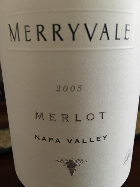 2007 Merryvale Merlot Napa Valley, USA, California, Napa Valley ...