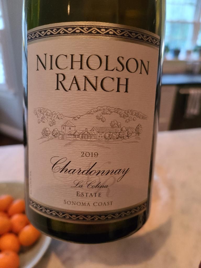 2019 Nicholson Ranch Chardonnay Estate La Colina Vineyard, USA ...