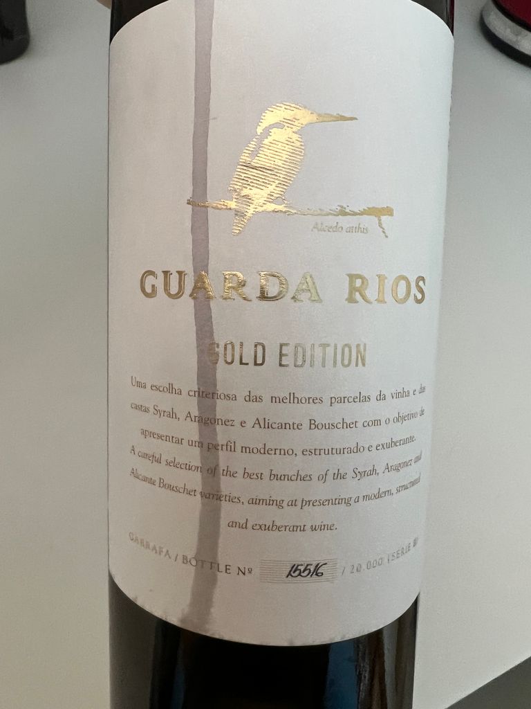 2022 Ravasqueira Guarda Rios Gold Edition, Portugal, Alentejano, Vinho ...