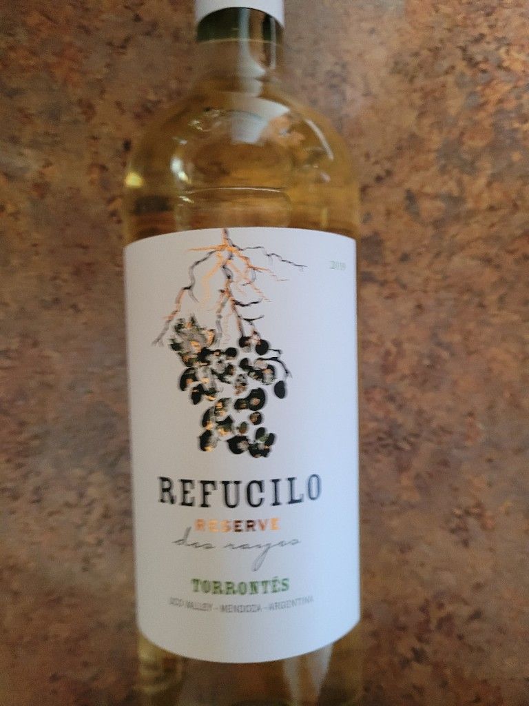 2019 Refucilo Torrontés Dos Rayos Reserve, Argentina, Mendoza, Valle de ...