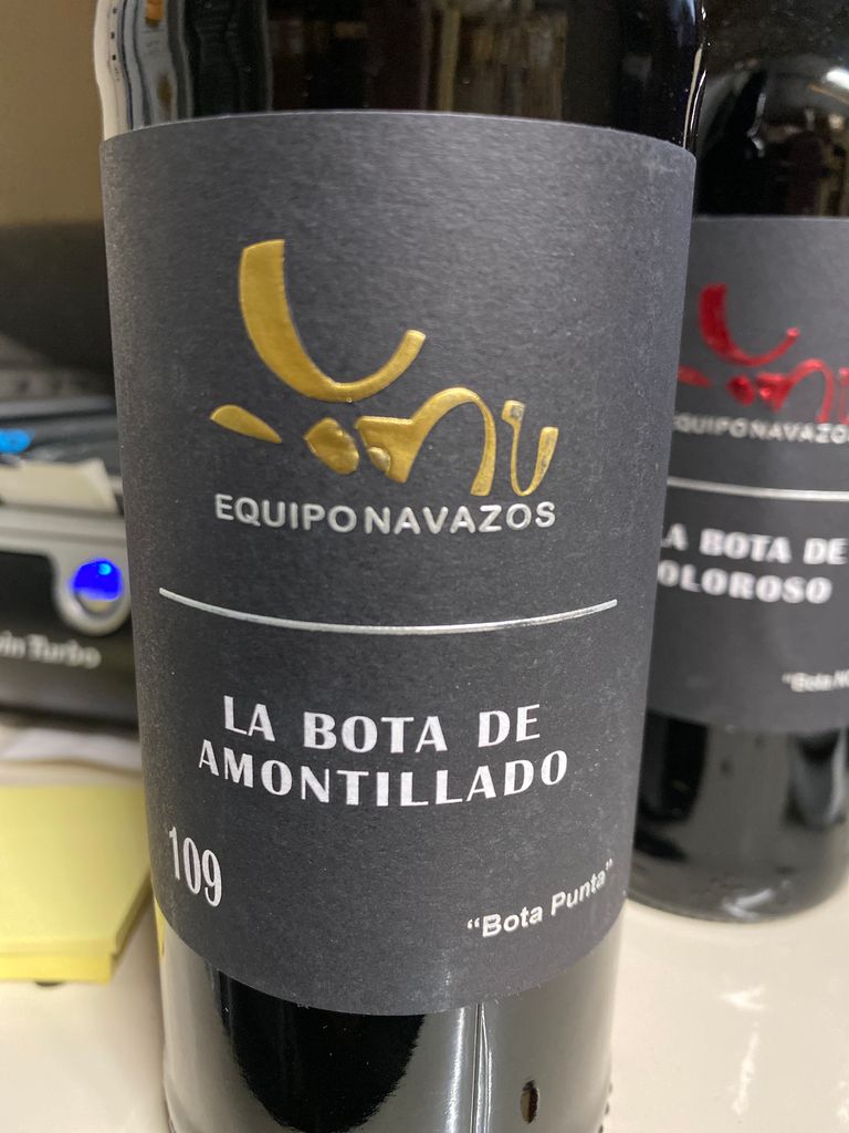 NV Equipo Navazos La Bota de Amontillado 109 “Bota Punta”, Spain ...
