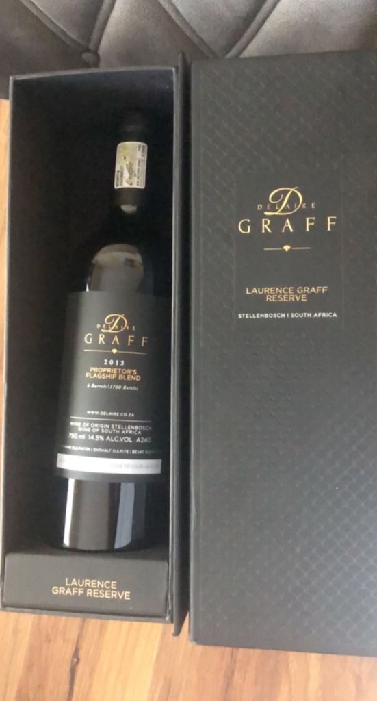 2013 Delaire Graff Laurence Graff Reserve, South Africa, Coastal Region ...