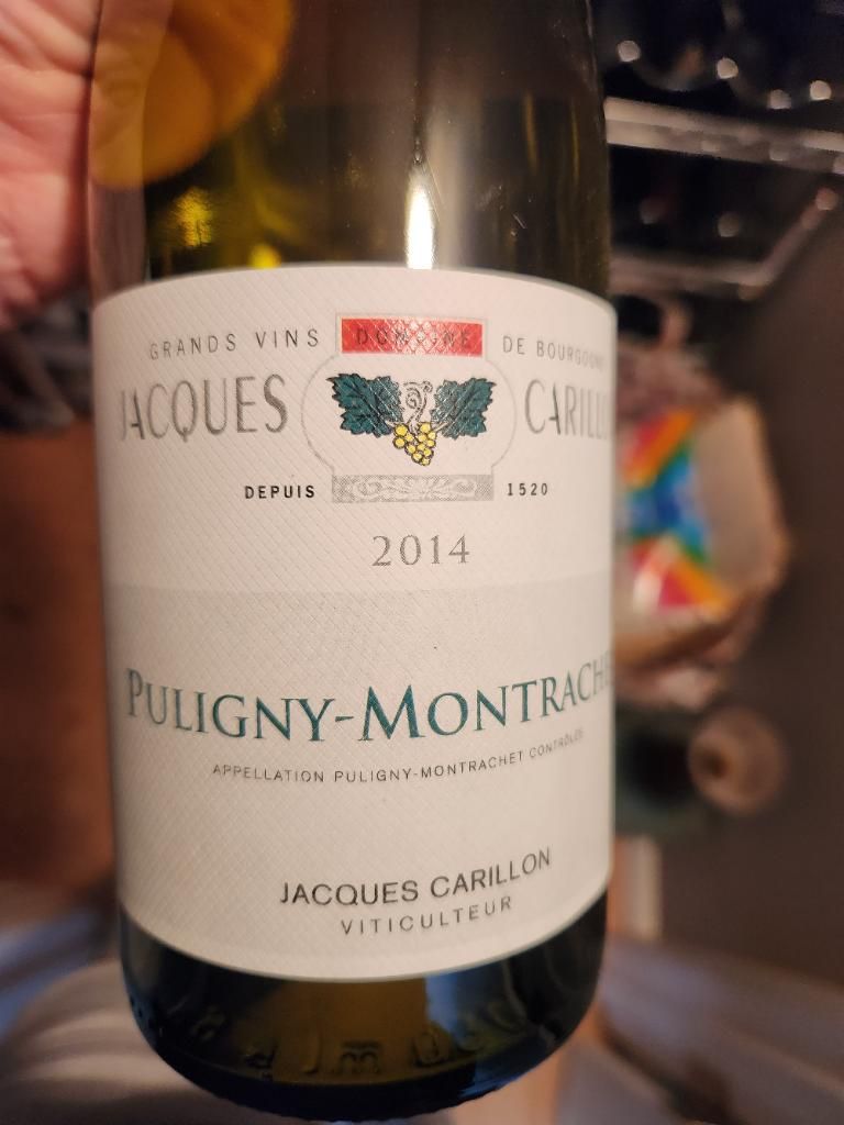 2014 Domaine Jacques Carillon Puligny-Montrachet, France, Burgundy ...