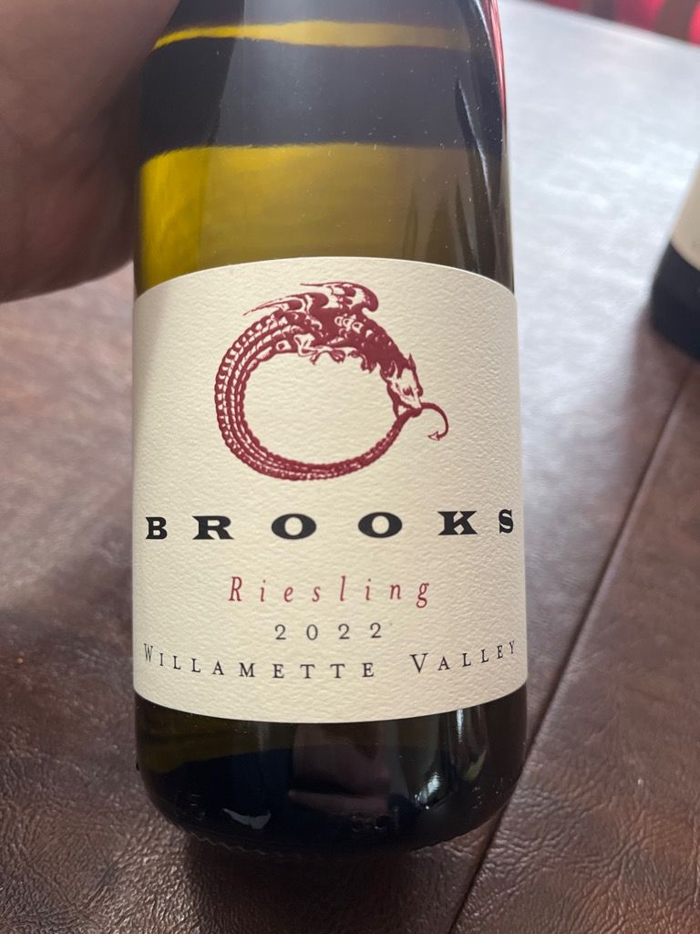 2022 Brooks Riesling, USA, Oregon, Willamette Valley - CellarTracker