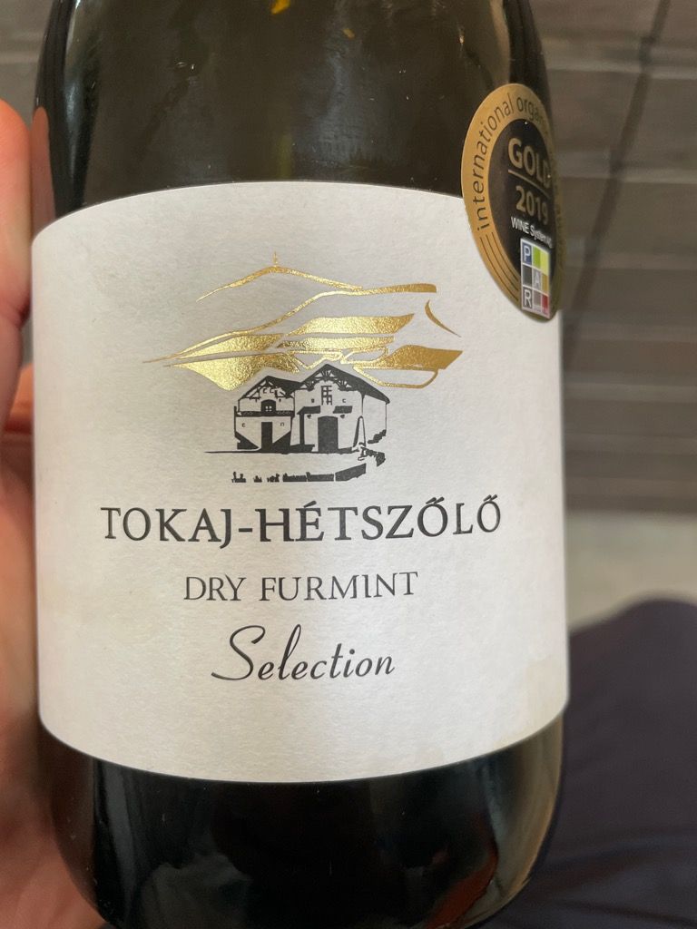 2019 Tokaj Hétszőlő Tokaji Dry Furmint, Hungary, Tokaji - CellarTracker