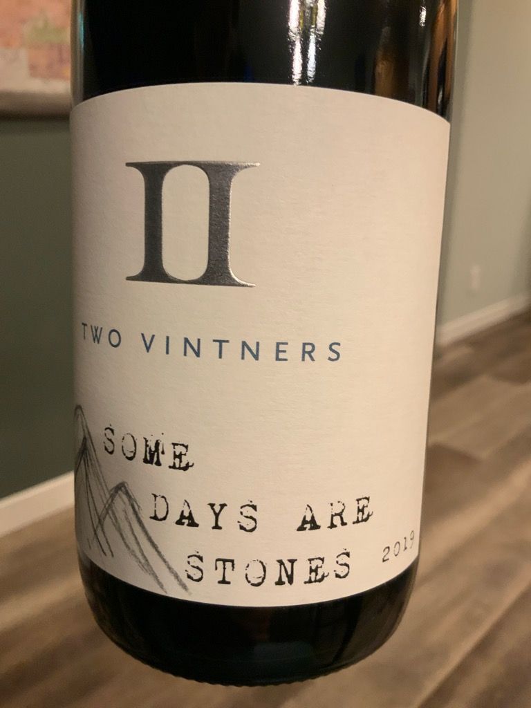 2019 Two Vintners Syrah Some Days are Stones, USA, Washington, Columbia ...