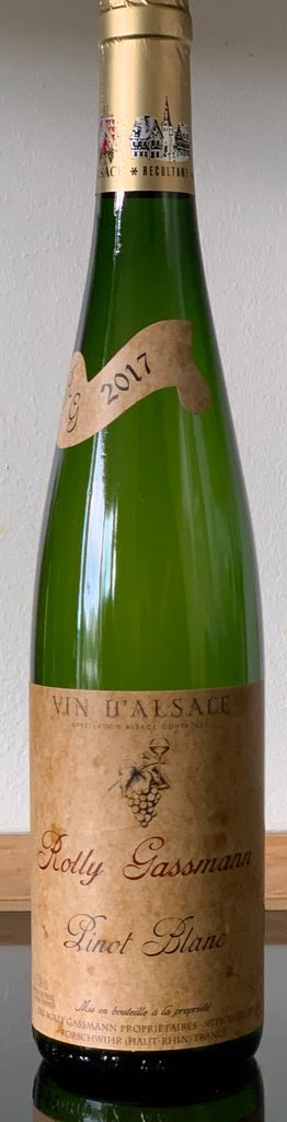 2017 Rolly Gassmann Pinot Blanc, France, Alsace - CellarTracker