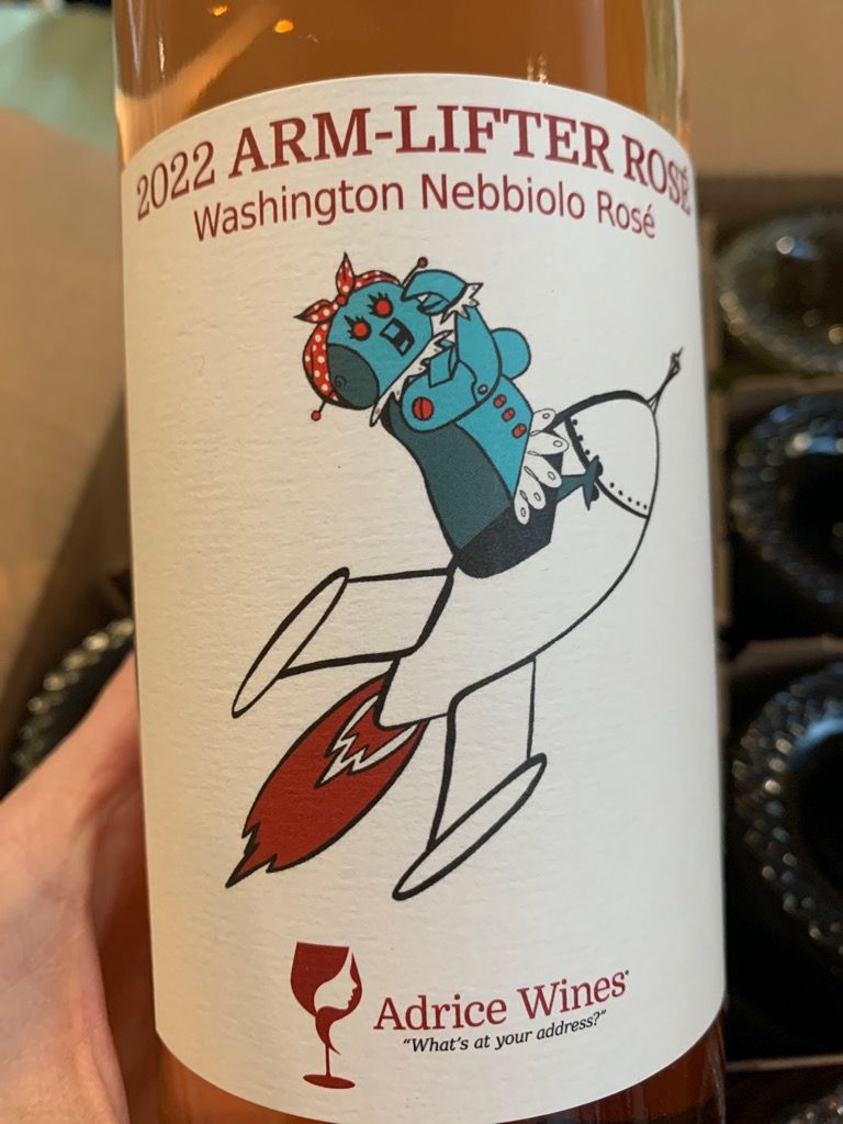 2022 Adrice Wines Nebbiolo Arm-Lifter Coyote Canyon Vineyard, USA, Washington, Columbia Valley ...
