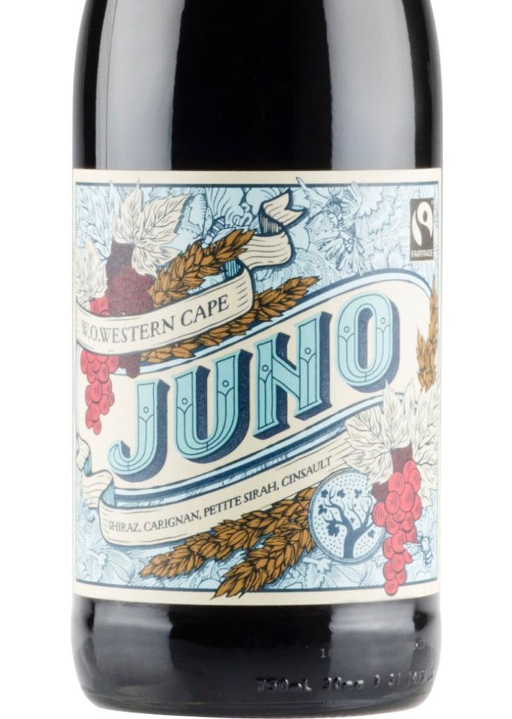 2018 Juno Wine Company Shiraz Carignan Petite Sirah Cinsault, South ...