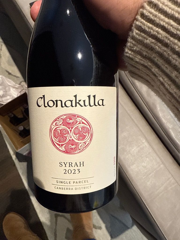 2023 Clonakilla Syrah, Australia, New South Wales, Southern New South ...