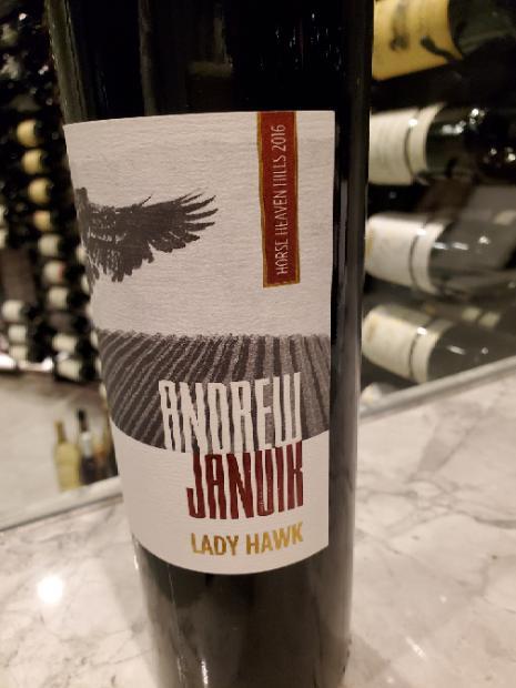 2016 Andrew Januik Cabernet Sauvignon Lady Hawk, USA, Washington ...