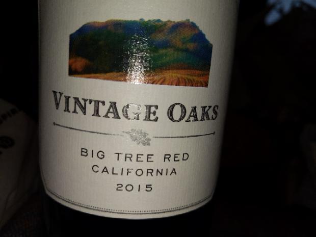 2015 Vintage Oaks Vineyards Big Tree Red, USA, California - CellarTracker