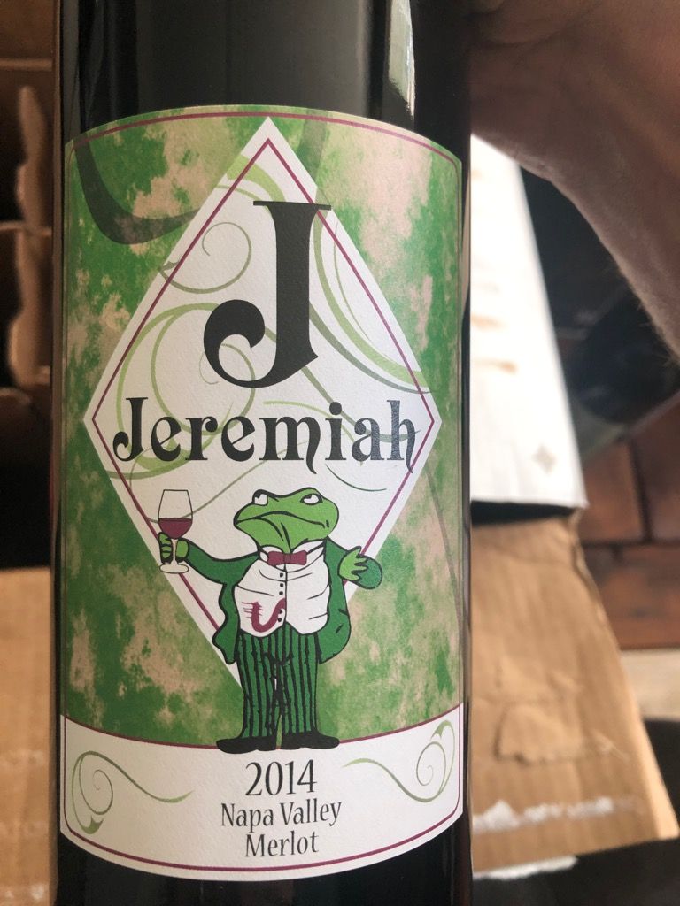 2014 Jeremiah Merlot, USA, California, Napa Valley - CellarTracker