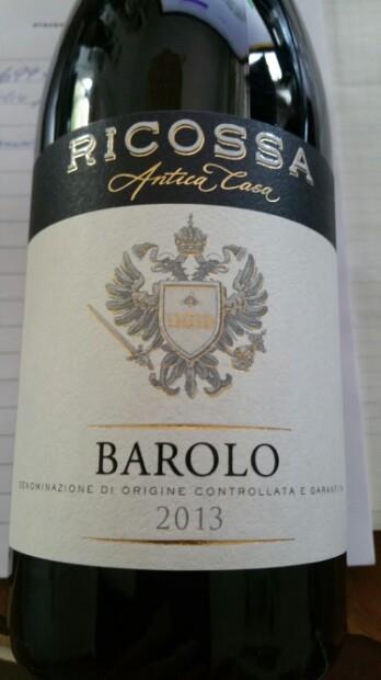 2013 Ricossa Barolo, Italy, Piedmont, Langhe, Barolo - CellarTracker