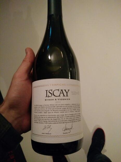 2011 Trapiche Iscay Syrah-Viognier, Argentina, Mendoza - CellarTracker