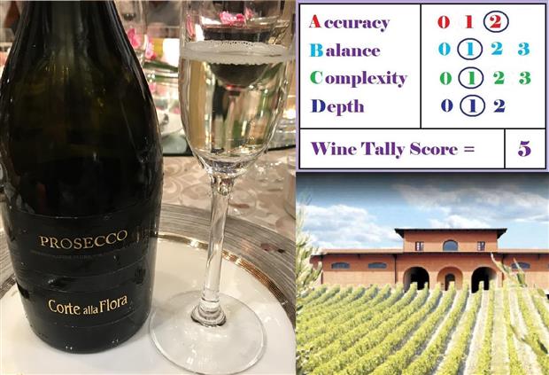NV Corte alla Flora Prosecco, Italy, Veneto / Friuli-Venezia Giulia ...