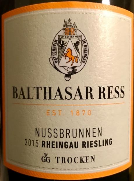 Balthasar Ress - CellarTracker