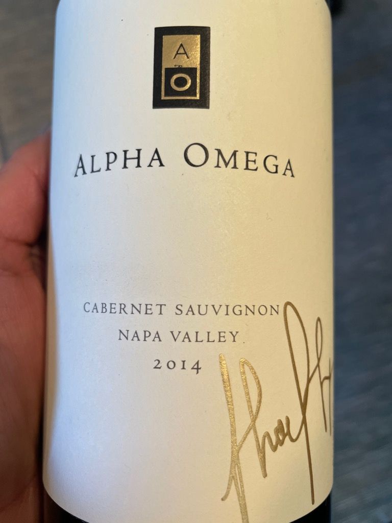 2014 Alpha Omega Cabernet Sauvignon Sunshine Valley, USA, California ...