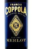 2001 Francis Ford Coppola Merlot Diamond Collection Blue Label, USA ...