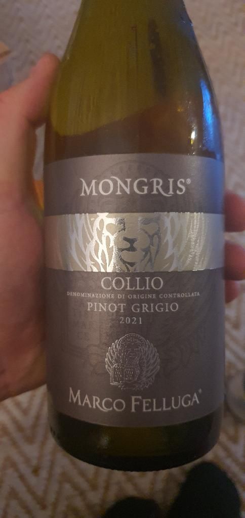 2021 Marco Felluga Collio Pinot Grigio Mongris, Italy, Friuli-Venezia ...