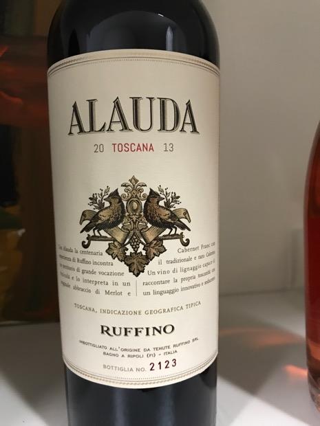 2013 Ruffino Alauda Toscana IGT, Italy, Tuscany, Toscana IGT ...